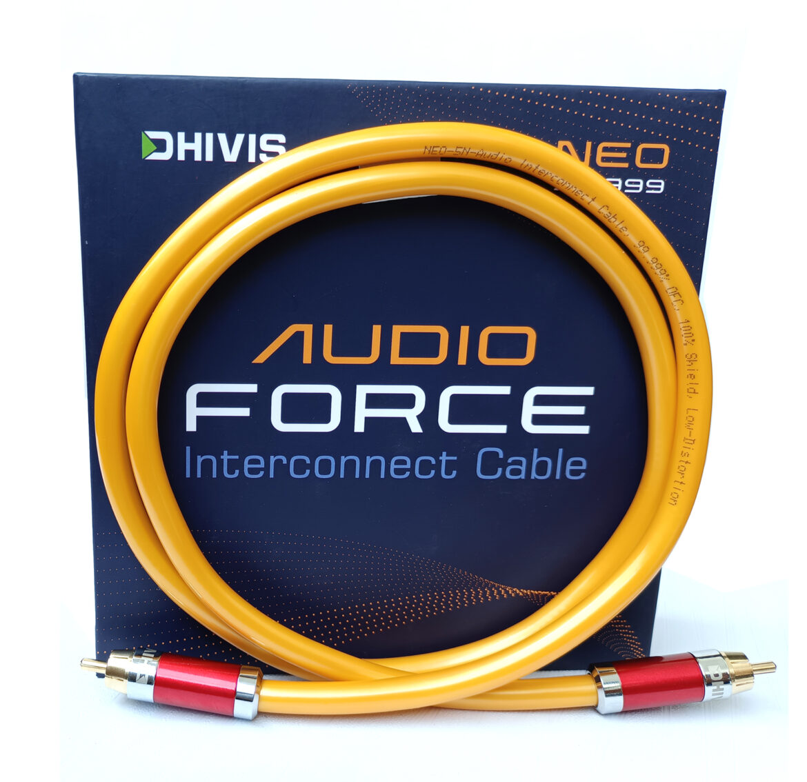 Interconnect RCA Cable, 5 Meters, Hi-Fi, 99.999% OFC, Subwoofer ...